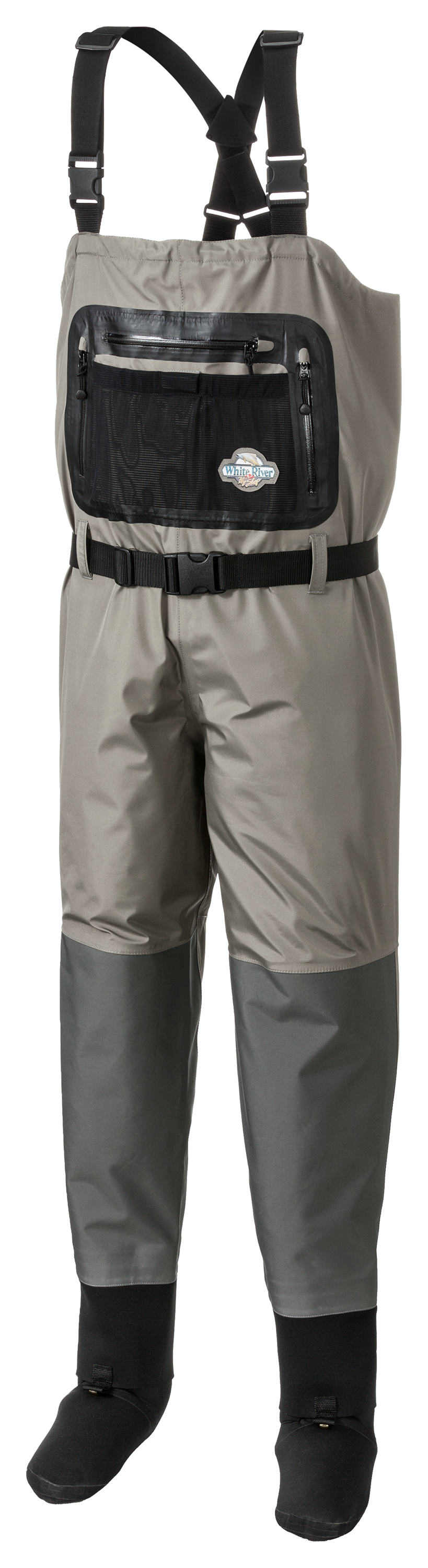White River Fly Shop Osprey Stocking-Foot Breathable Waders for Men ...